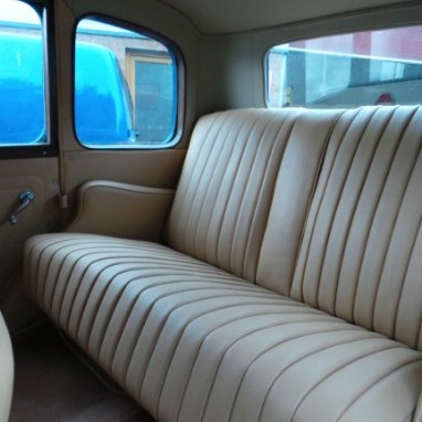 Austin 12/4 1934 interior – A&T Autostyle